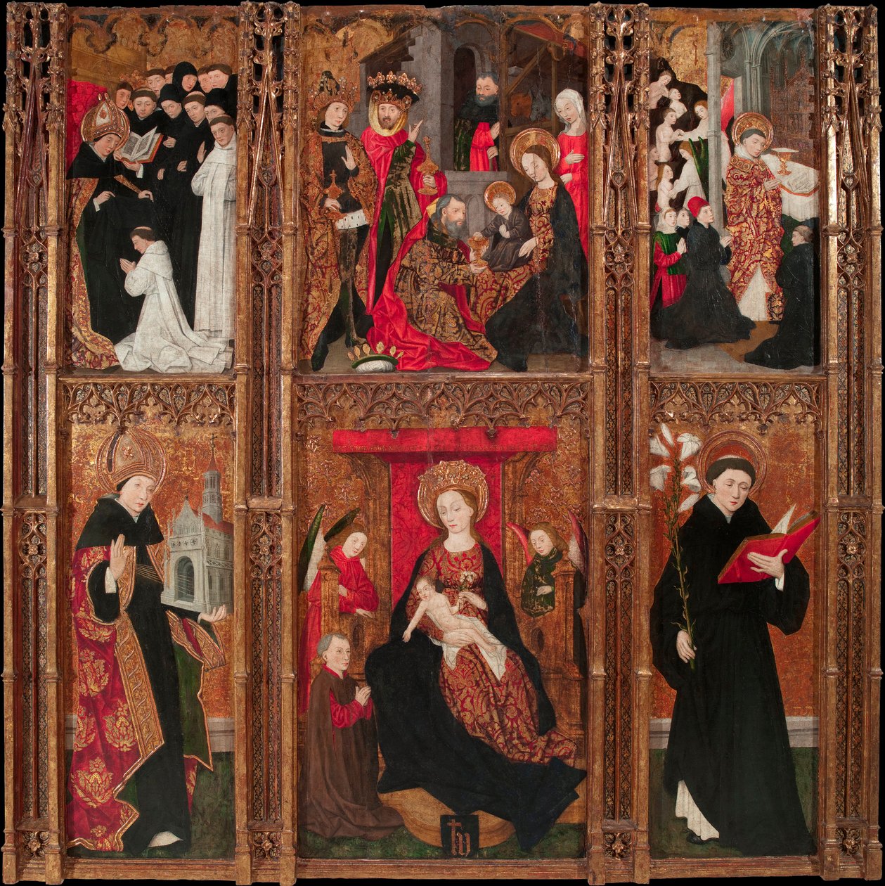 Altarpiece of the Virgin, Saint Augustine and Saint Nicholas of Tolentino