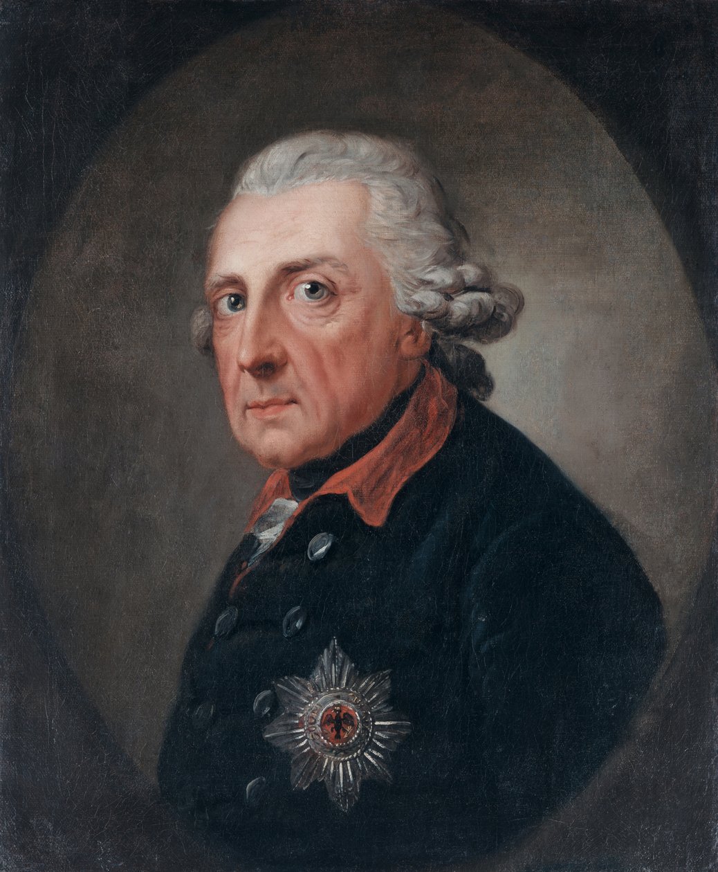 Portrait of Frederick II of Prussia by Anton Graff