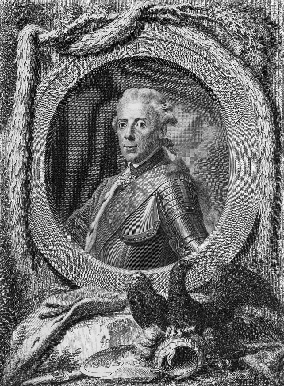 Portrait of Prince Henry of Prussia, 1779 by Anton Graff