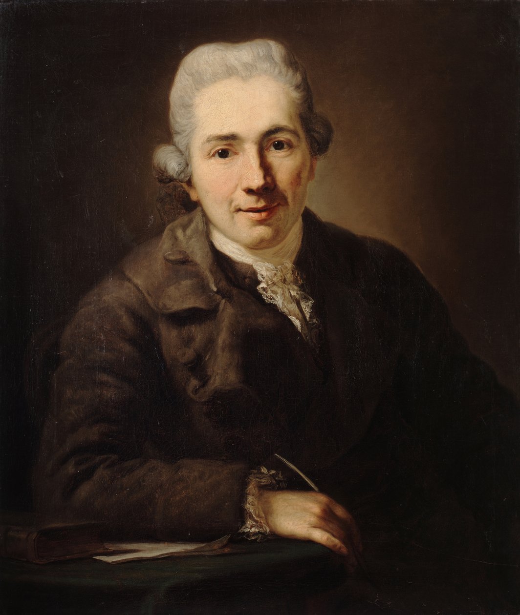 The philosopher and writer Johann Jakob Engel by Anton Graff