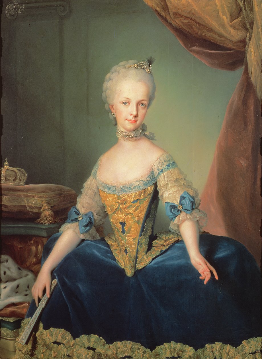Maria Josepha of Austria by Anton Raphael Mengs