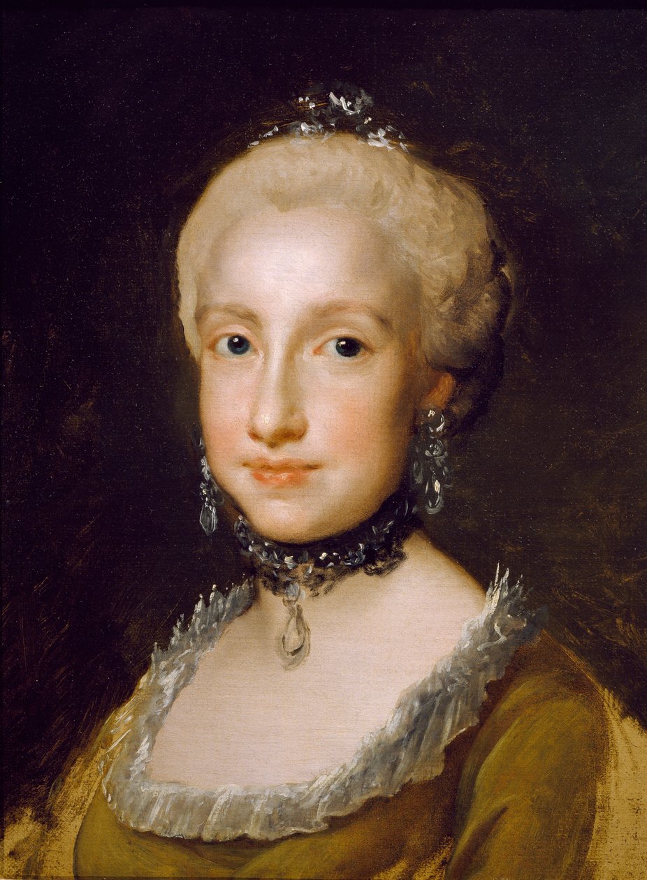 Portrait of the Infanta Maria Luisa of Bourbon