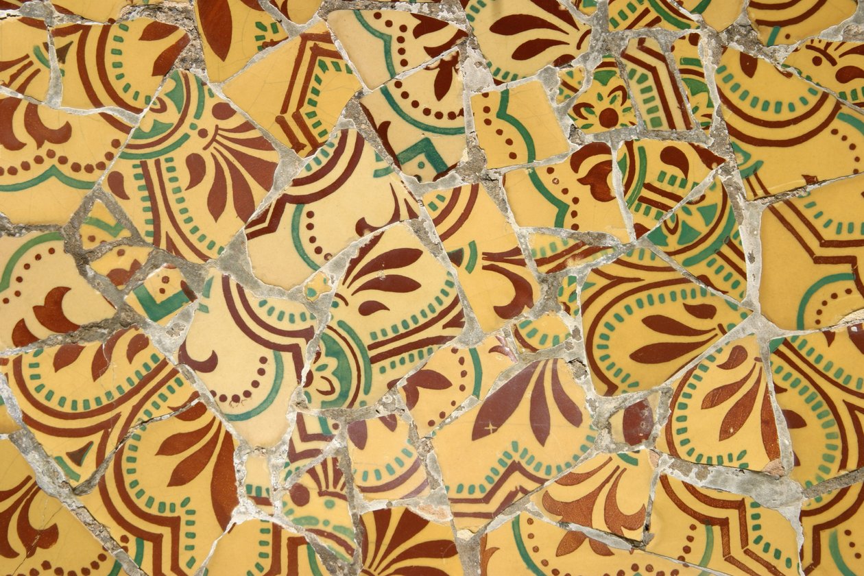 Ceramic Tile, 1900-14 by Antonio Gaudi: Buy fine art print