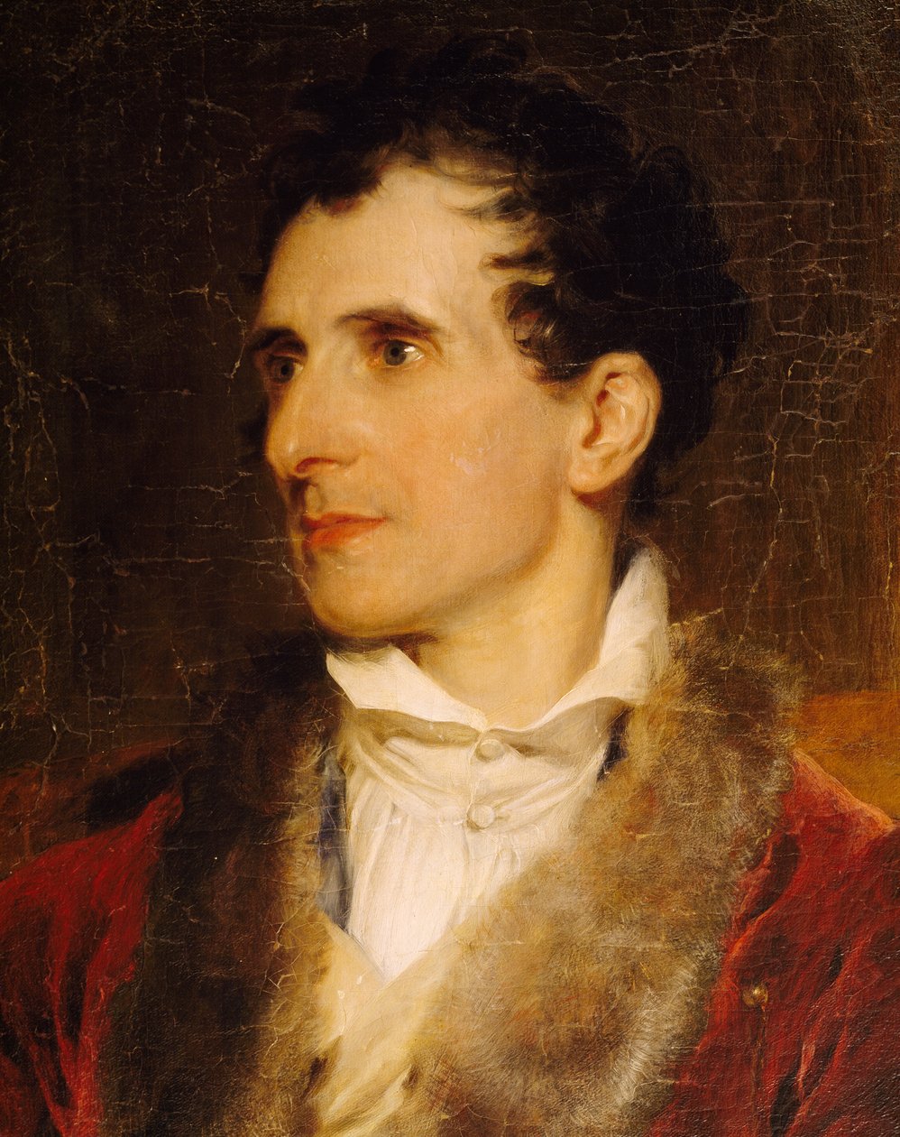 Portrait of Antonio Canova (detail) by Antonio Canova