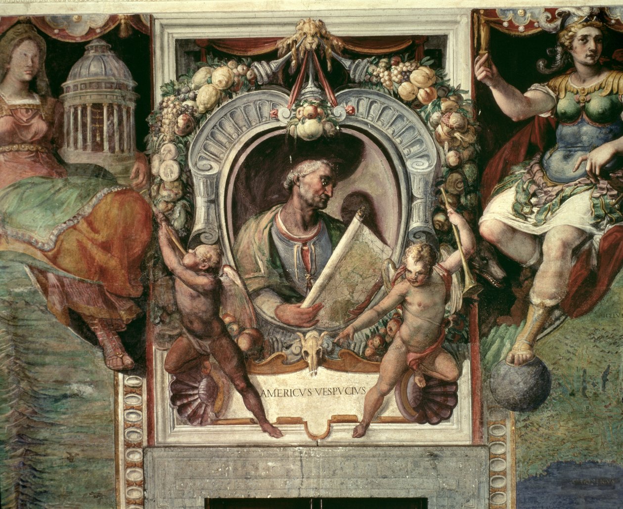 Amerigo Vespucci from the 'Sala del Mappamondo'
