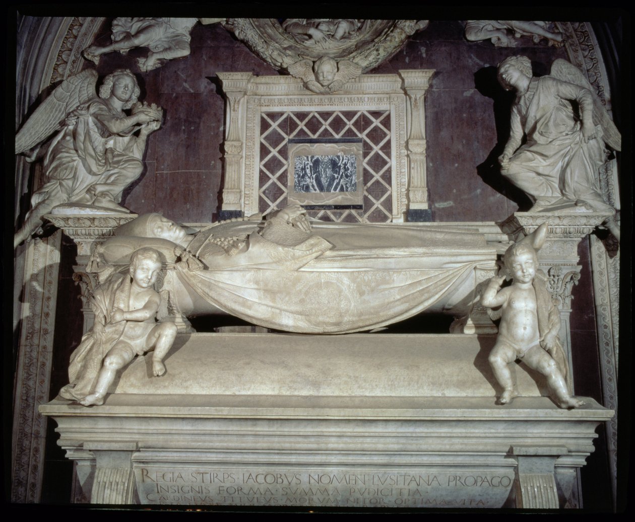 The Tomb of the Cardinal of Portugal (detail)