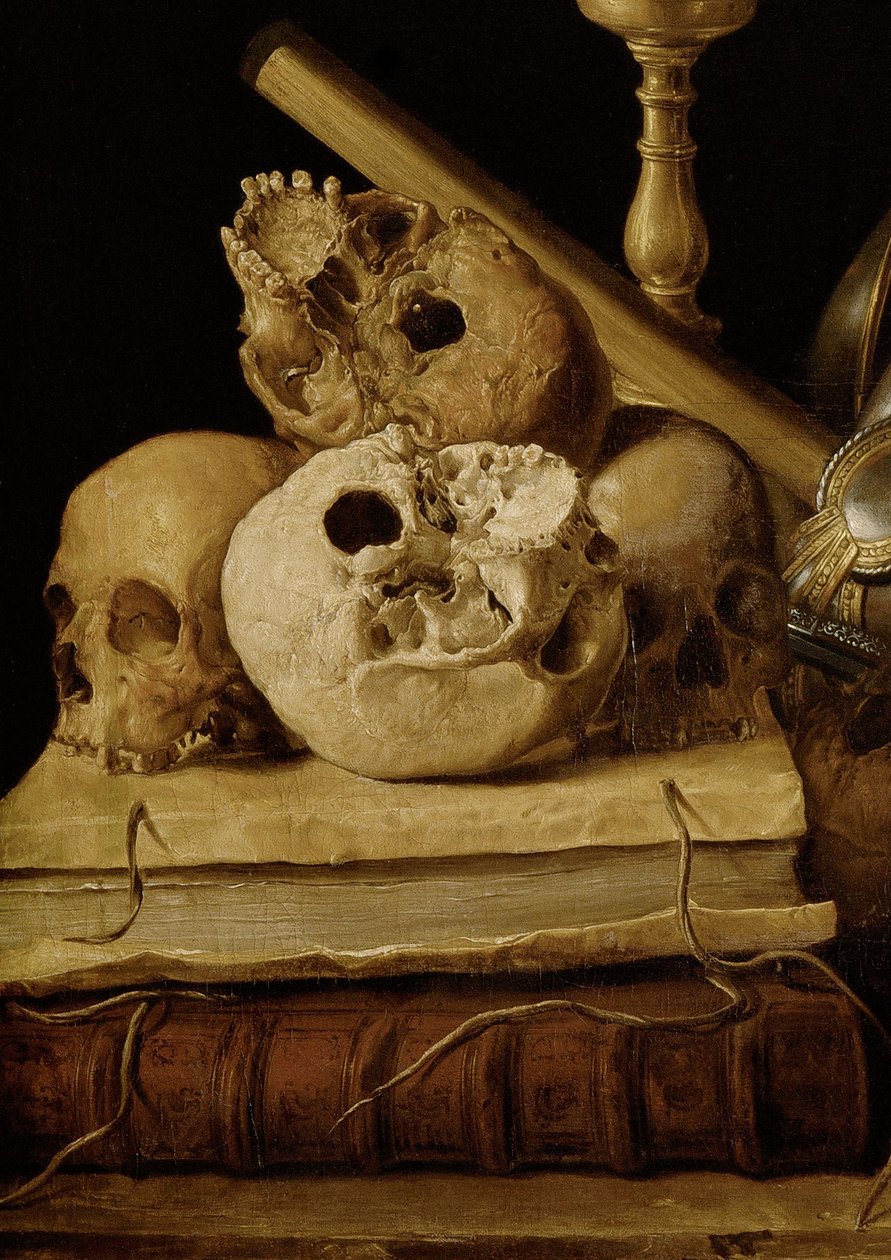 Allegory of Vanity by Antonio de Pereda: Fine art print