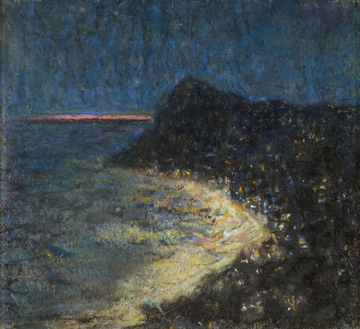 Night Motif from Capri by Ants Laikmaa: Buy fine art print