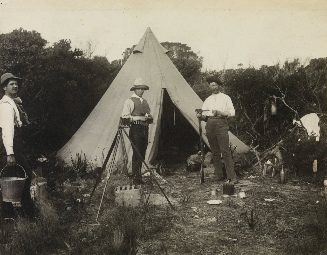 Camp View, Field Naturalists' Club Expedition to King Island