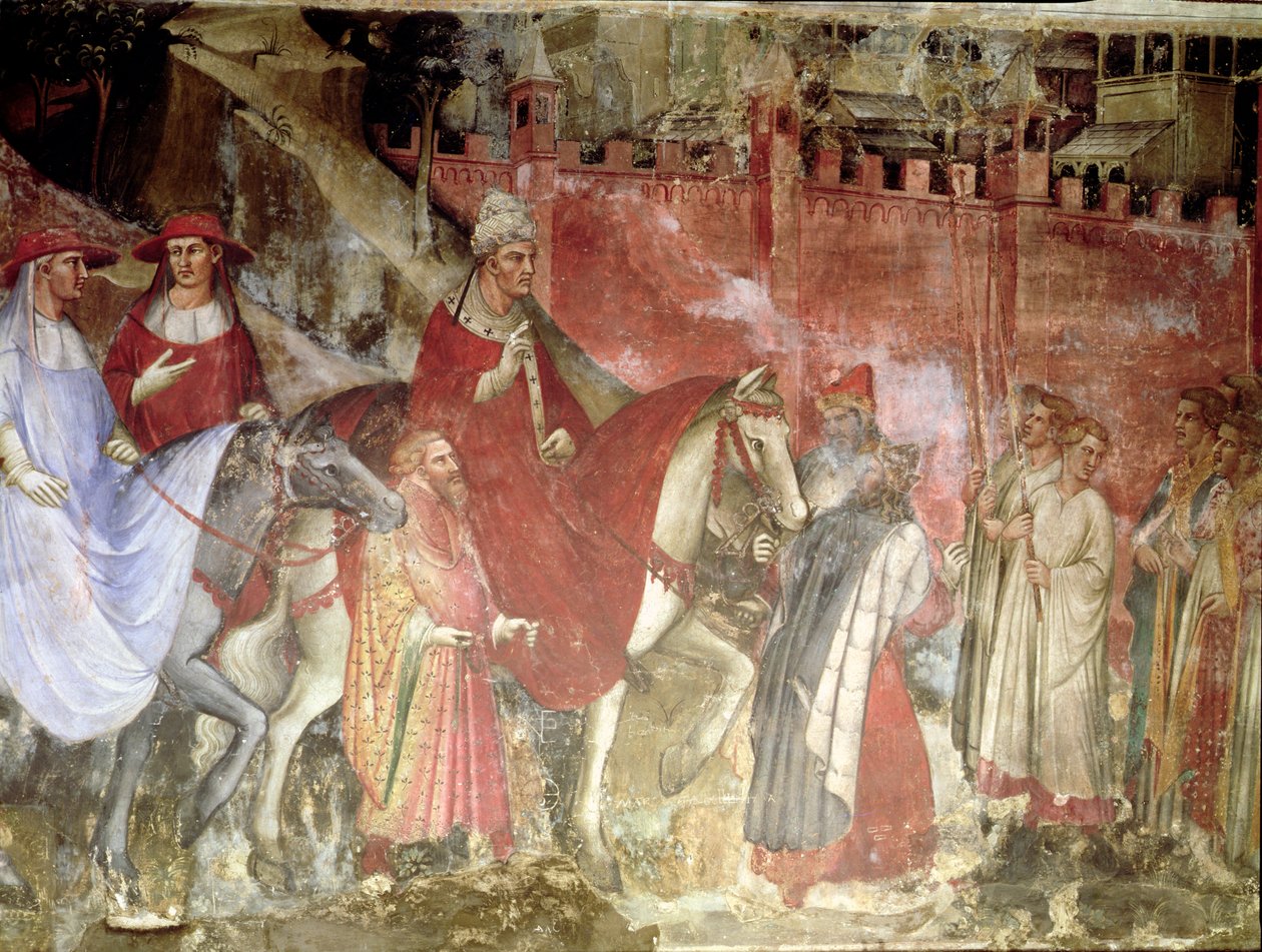 The History of Pope Alexander III: The Entrance of the Pope and Emperor ...