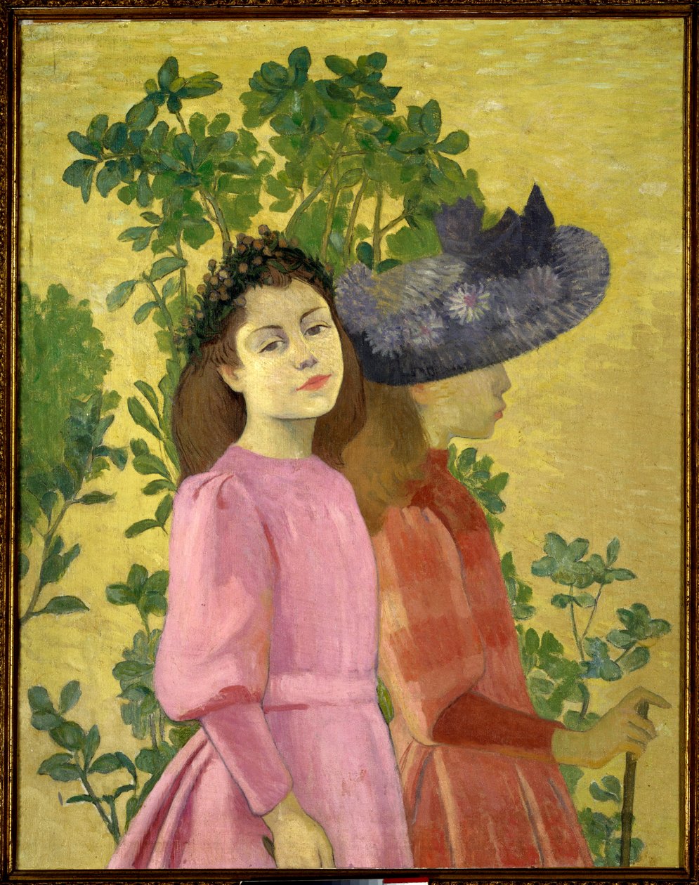 Two Young Girls, Spring by Aristide Maillol: Fine art print