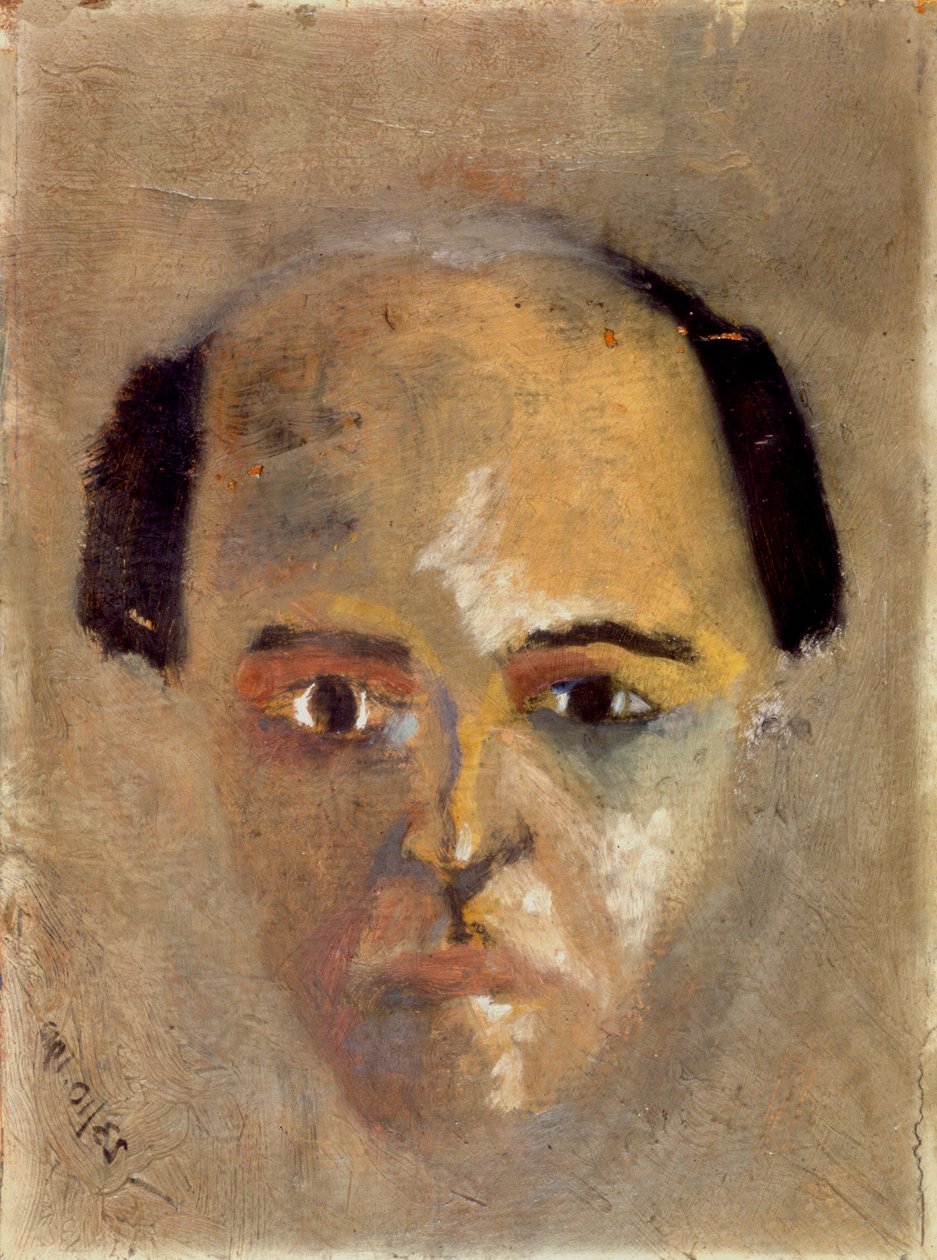 Arnold Schoenberg - self portrait by Arnold Schoenberg
