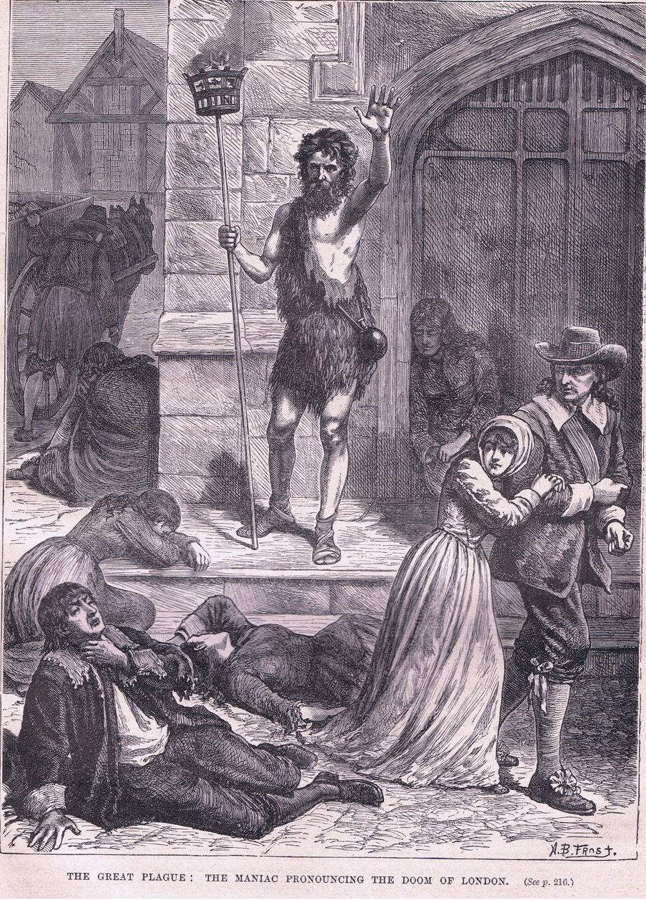 The Great Plague: The maniac pronouncing the doom of London AD 1665