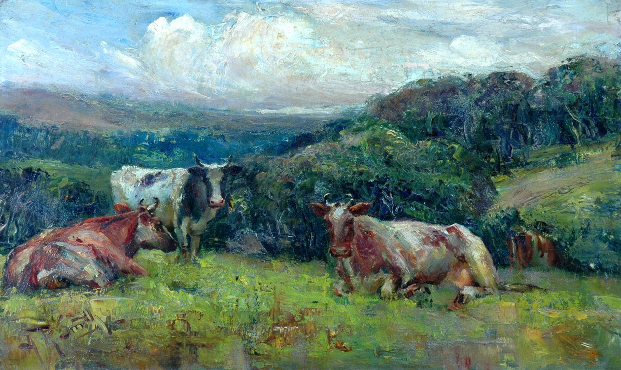 Cattle by Arthur Reginald Smith: Buy fine art print