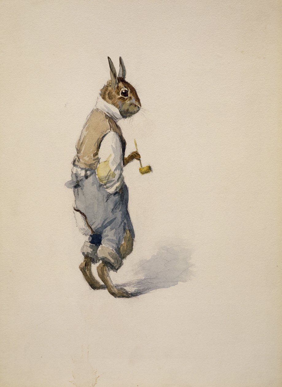 Br'er Rabbit by Arthur Burdett Frost: Buy fine art print