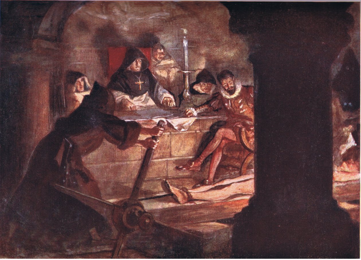 The Inquisition! Its very name was fraught with horror, illustration ...