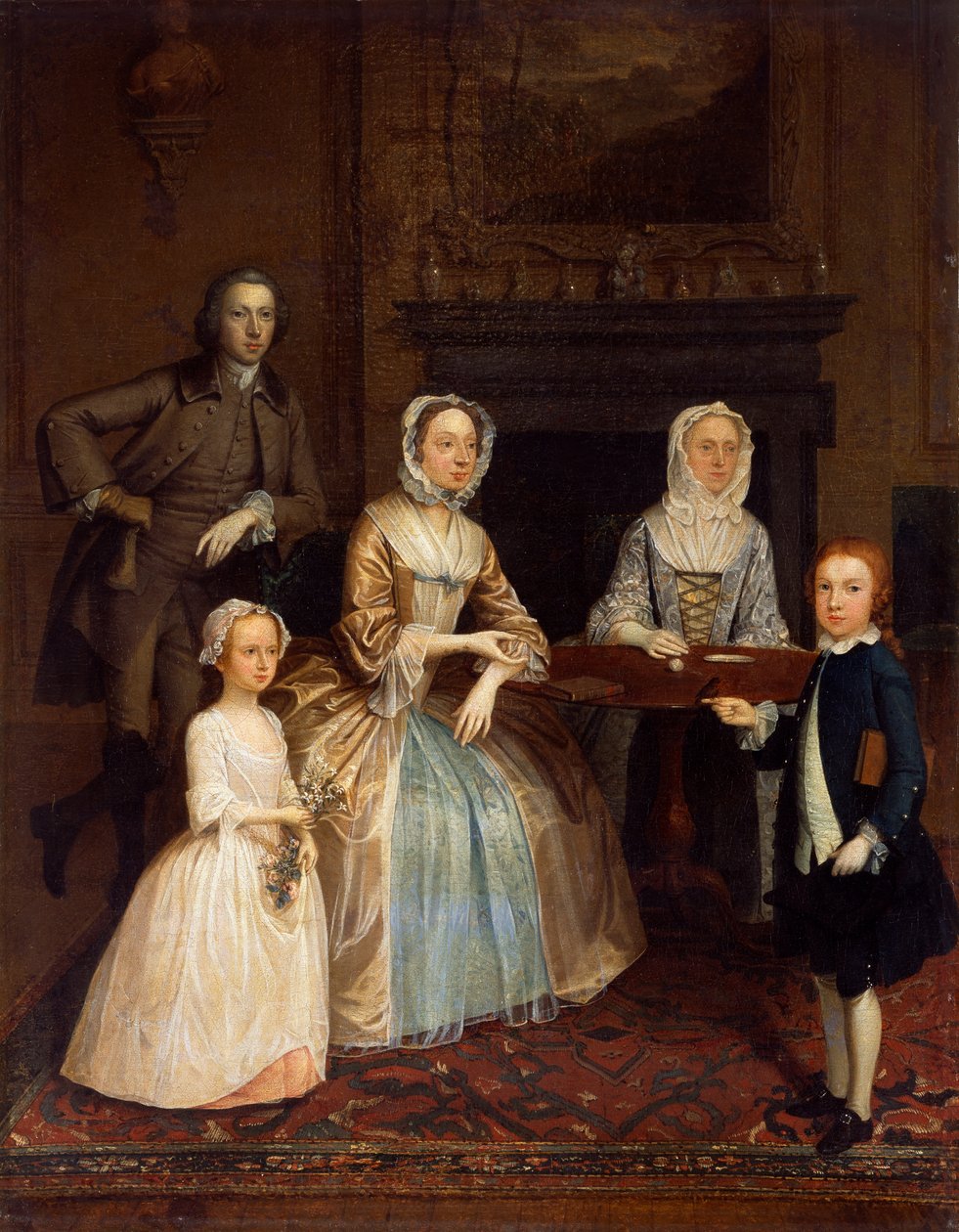 Mr and Mrs Richard Bull and family, 1730-80 by Arthur Devis