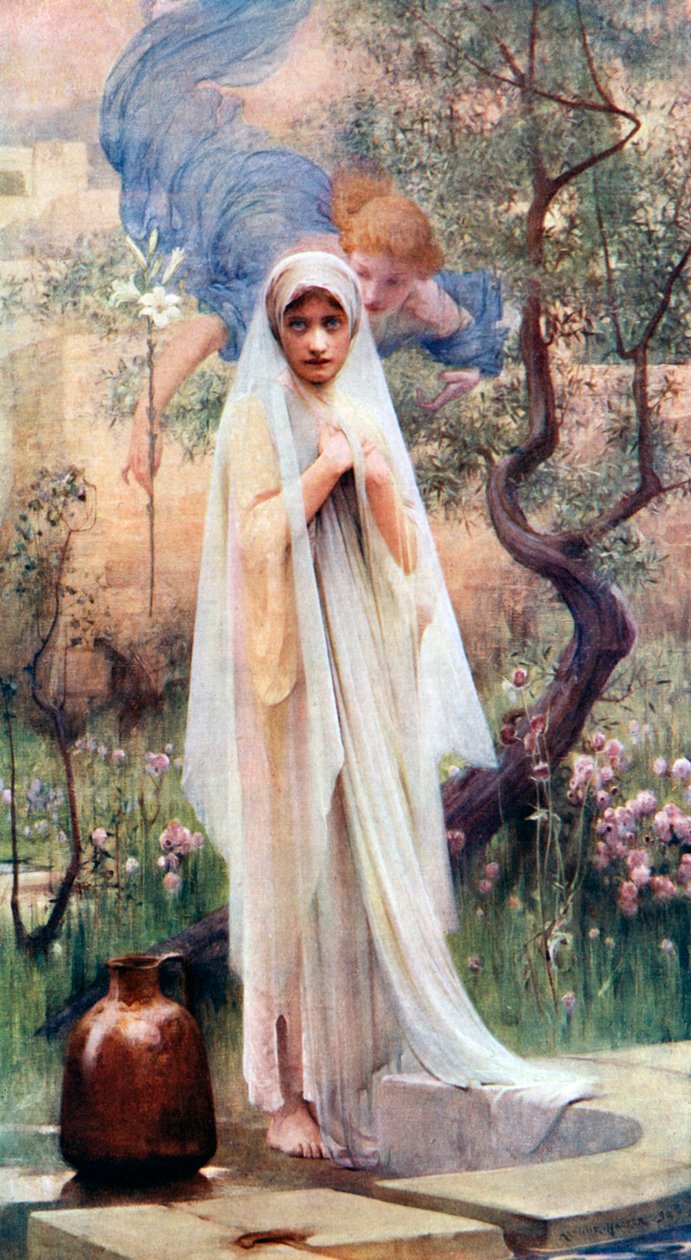 The Annunciation, 1926 by Arthur Hacker: Fine art print