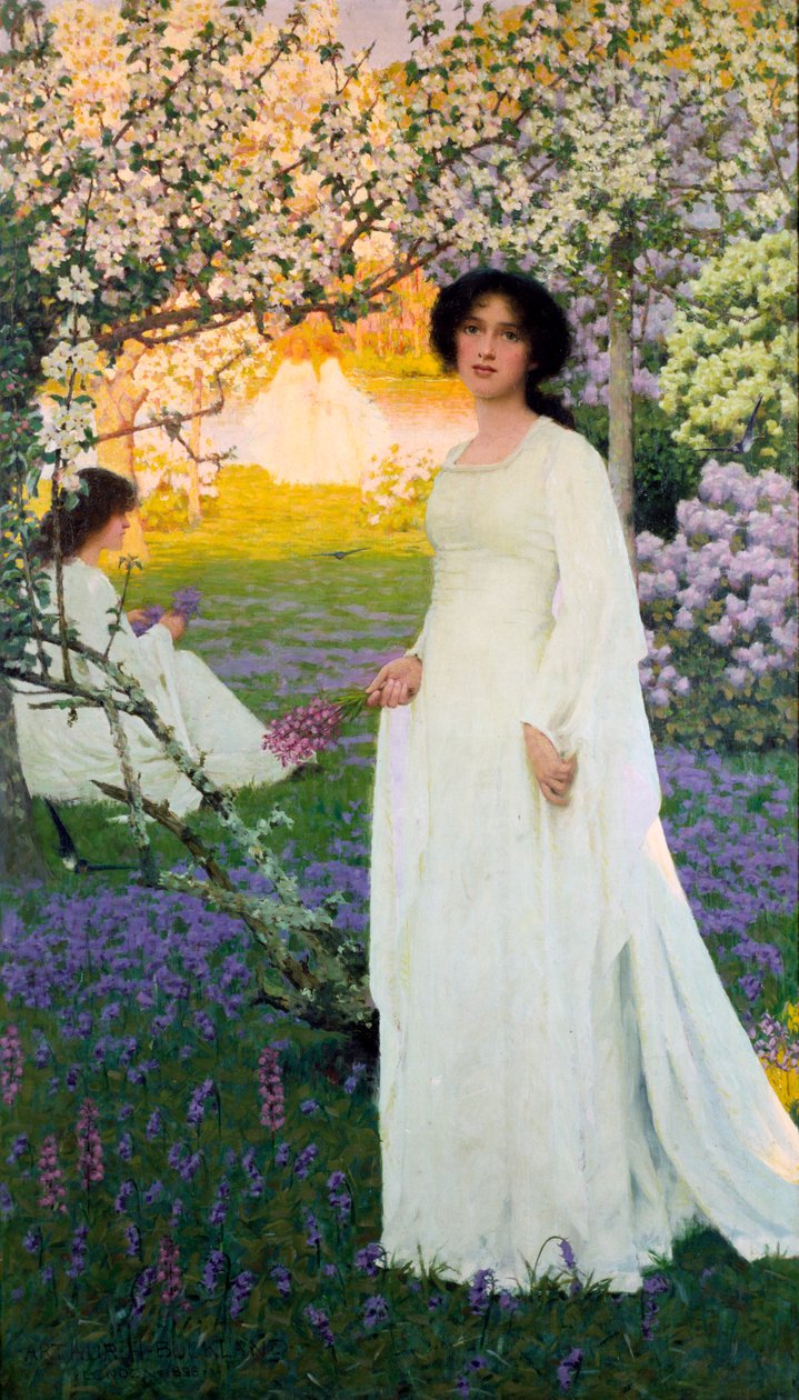 Spring by Arthur Herbert: Highest-quality art reproduction