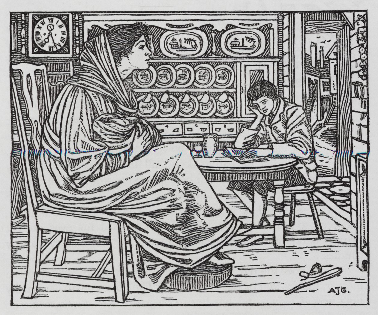 Hans Christian Andersen: Little Tuk by Arthur Joseph Gaskin