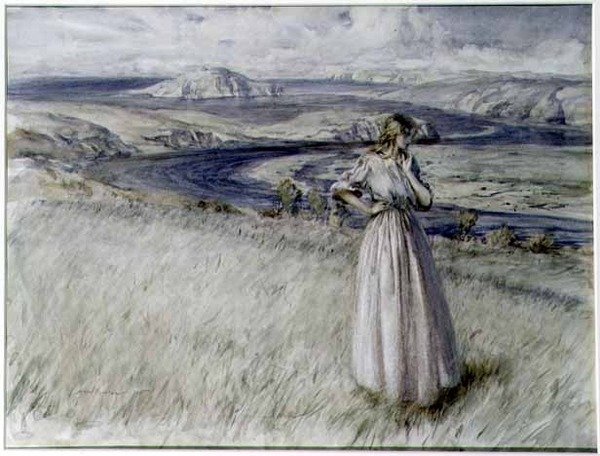 Bigbury Bay, Devon by Arthur Rackham: Buy fine art print