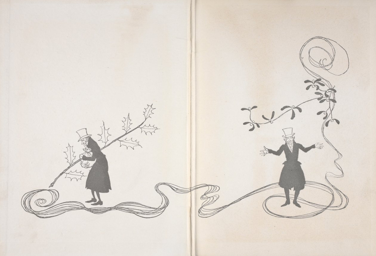 Illustration of Scrooge by Arthur Rackham: Fine art print