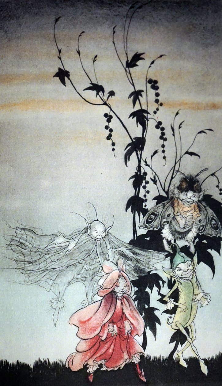 Peaseblossom, Cobweb, Moth, Mustardseed, the fairies who attended ...