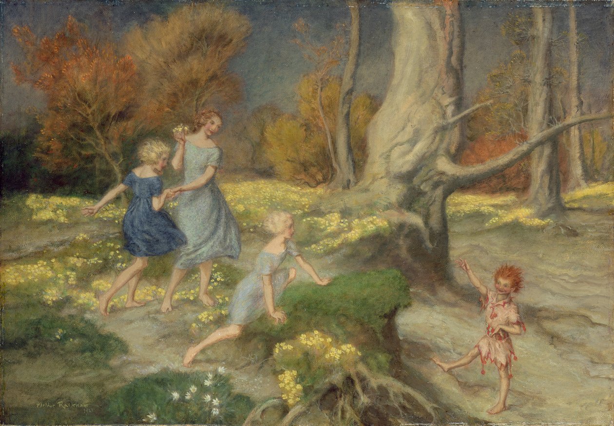 Rumpelstiltskin, 1923 by Arthur Rackham: Fine art print