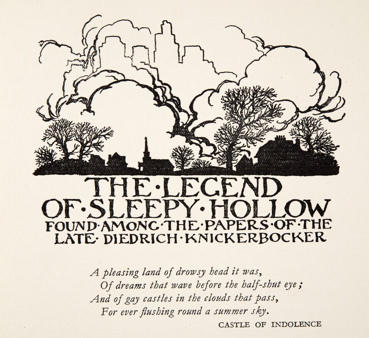 The Legend of Sleepy Hollow, from The Legend of Sleepy Hollow by ...