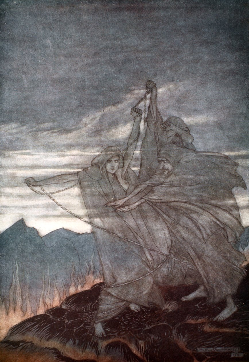 The Norns Vanish by Arthur Rackham: Buy fine art print