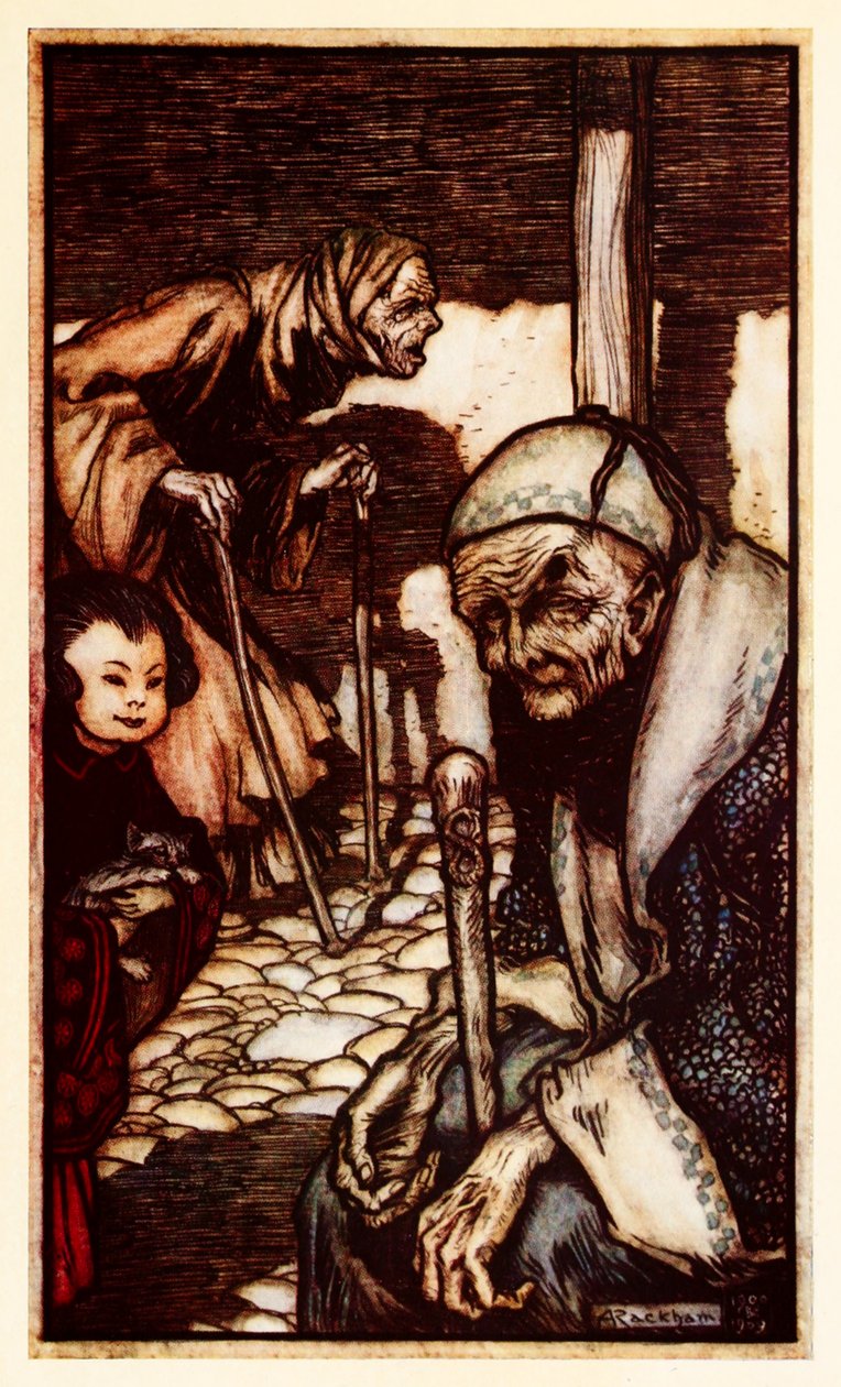 The Struldbrugs, Unfortunate Immortals Without Eternal Youth, from Part ...