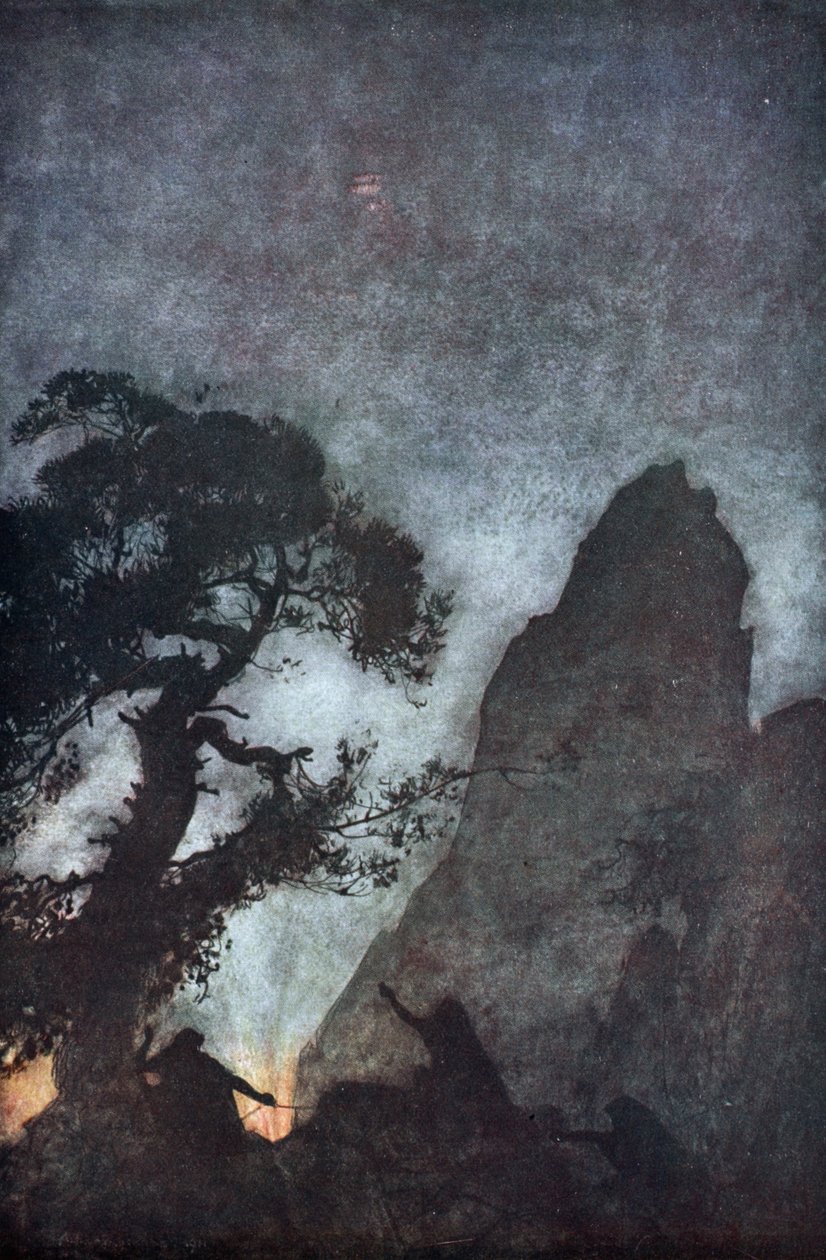 The Three Norns, 1924 by Arthur Rackham: Fine art print