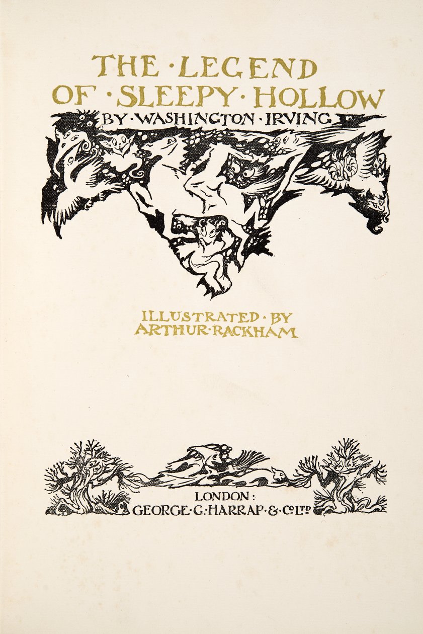 Title Page by Arthur Rackham: Buy fine art print