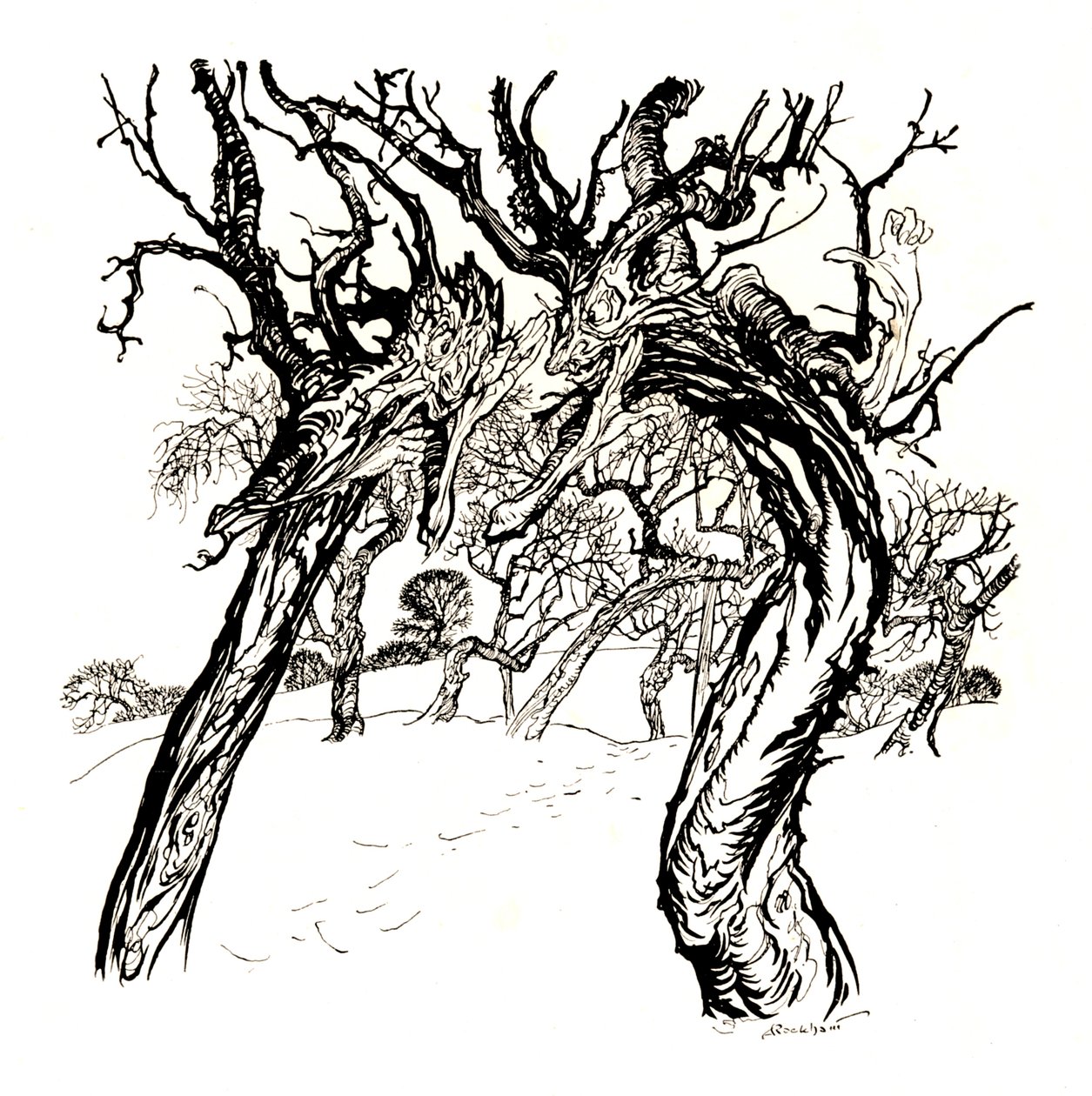 Whispering Trees, From A Dish of Apples, 1917