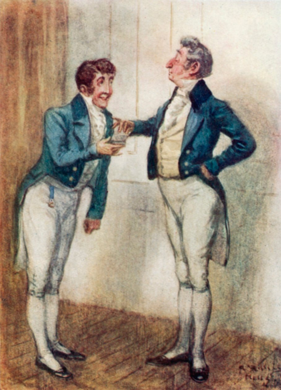 Illustration for Persuasion by Arthur Wallis Mills