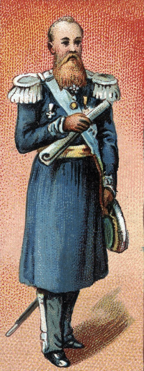 Admiral Stepan Makarov by Artist Unknown: Fine art print