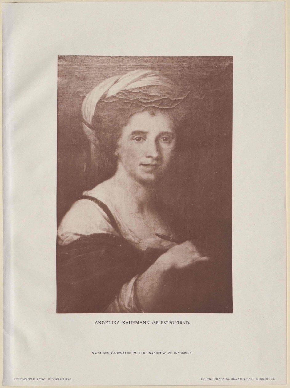 Angelika Kauffmann by Artist Unknown: Buy fine art print
