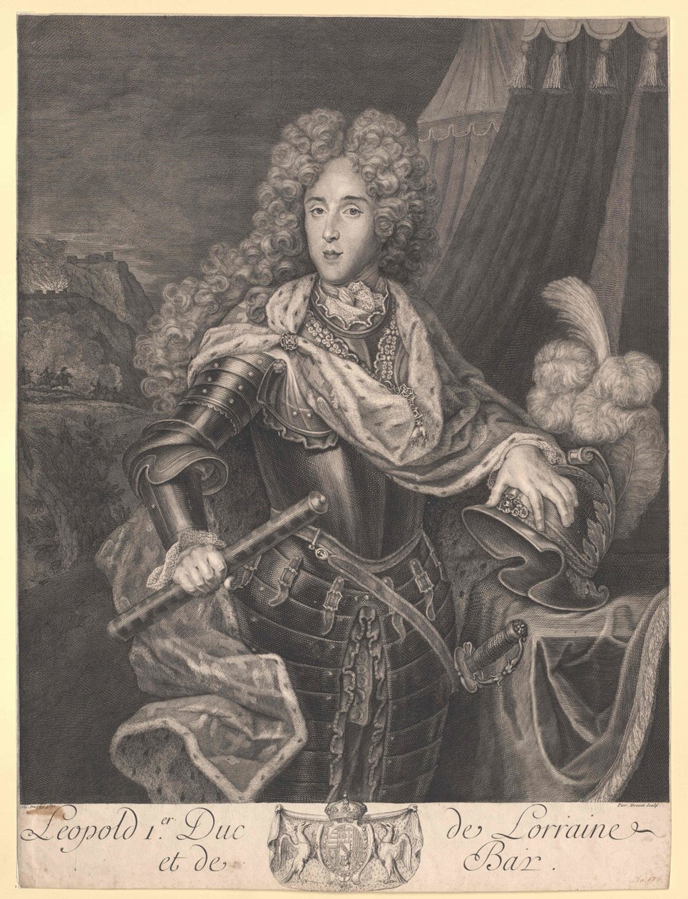 Duke of Lorraine Leopold by Artist Unknown: Fine art print