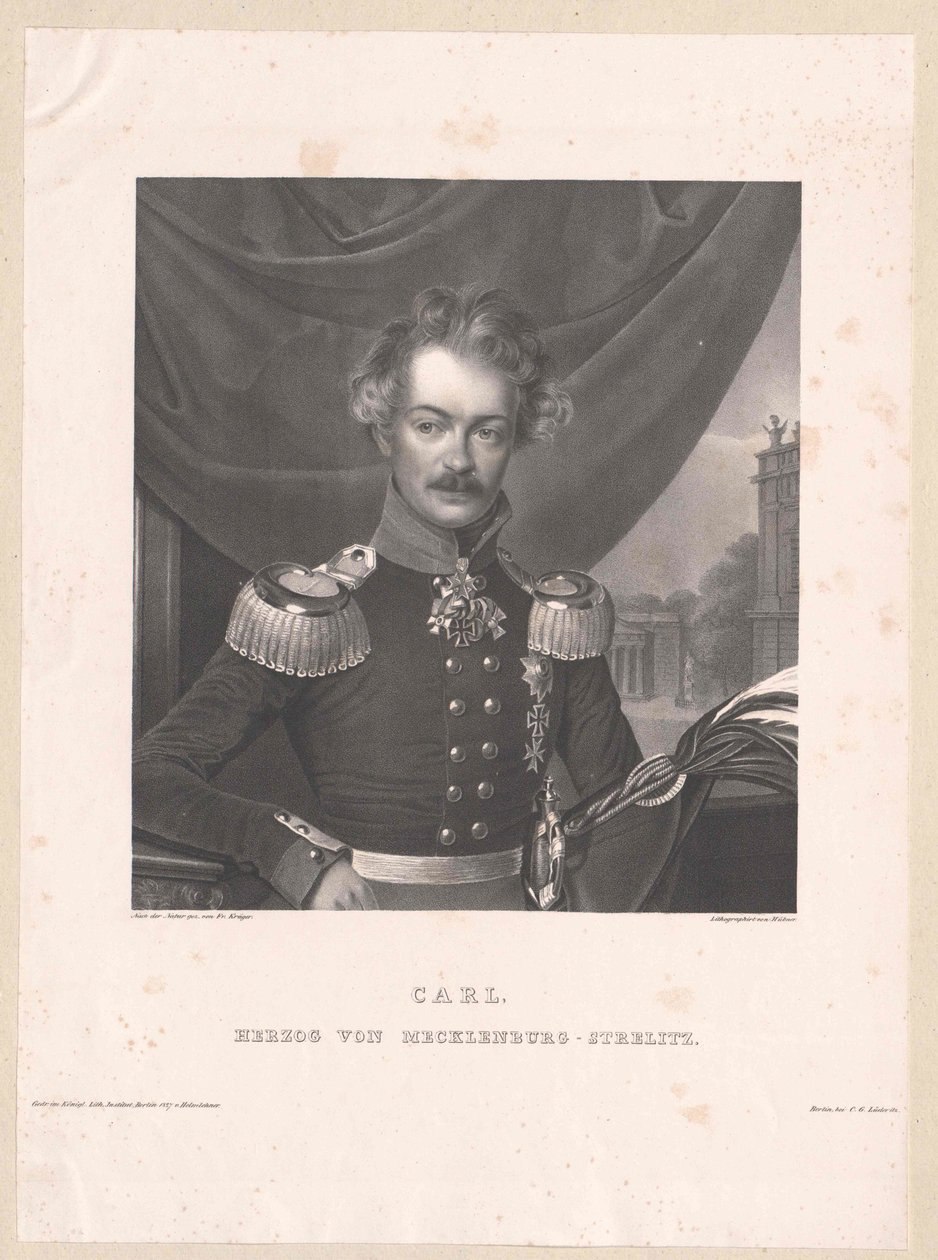 Duke Karl of Mecklenburg-Strelitz by Artist Unknown