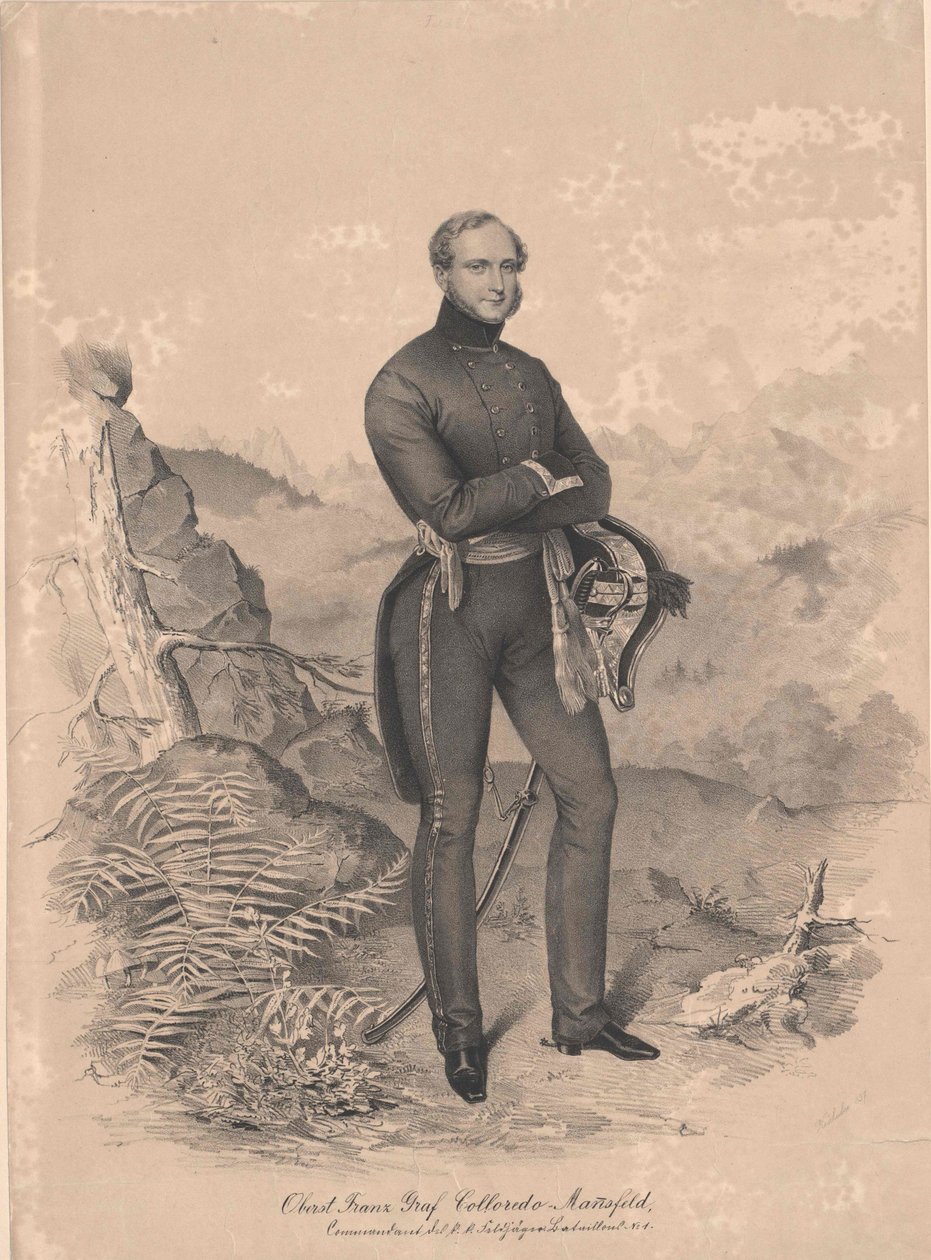 Franz Count Colloredo-Mannsfeld by Artist Unknown