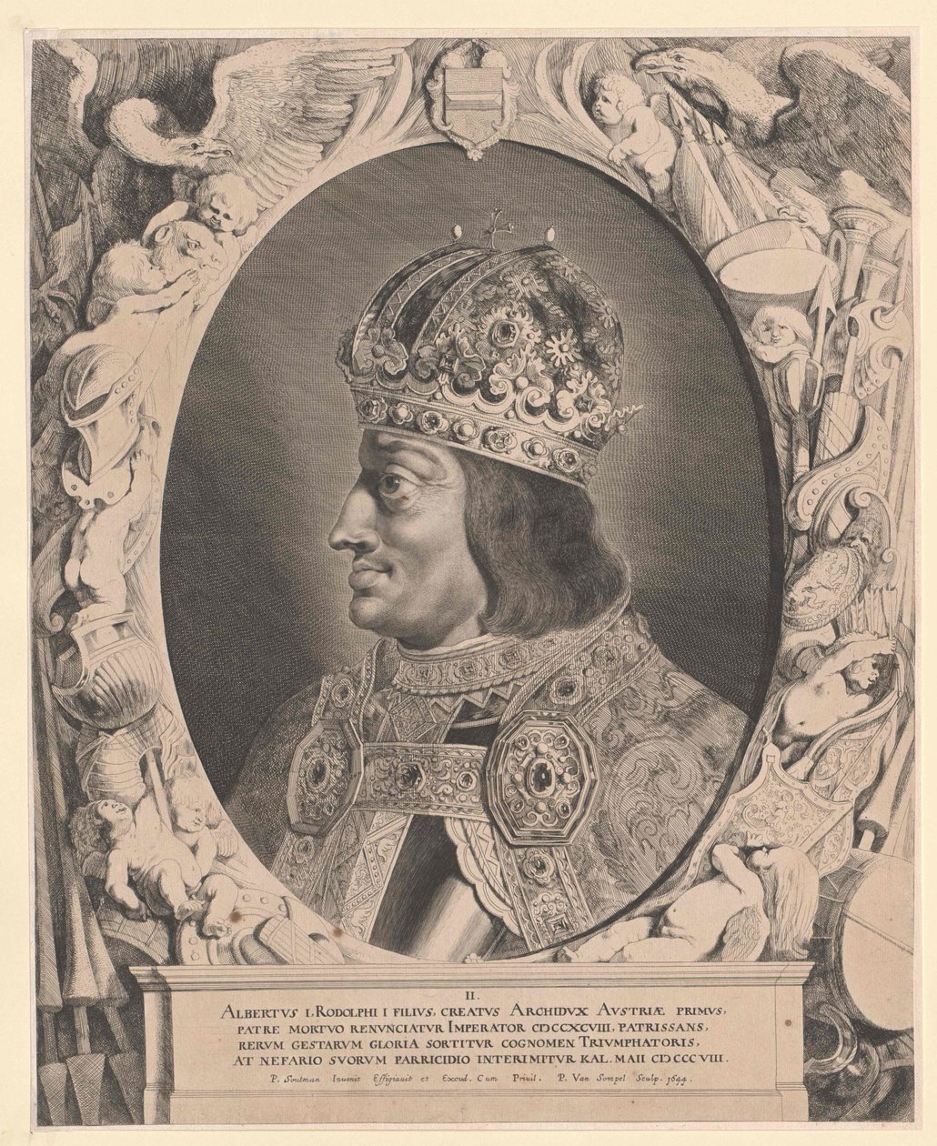 German king Albert I by Artist Unknown: Buy fine art print