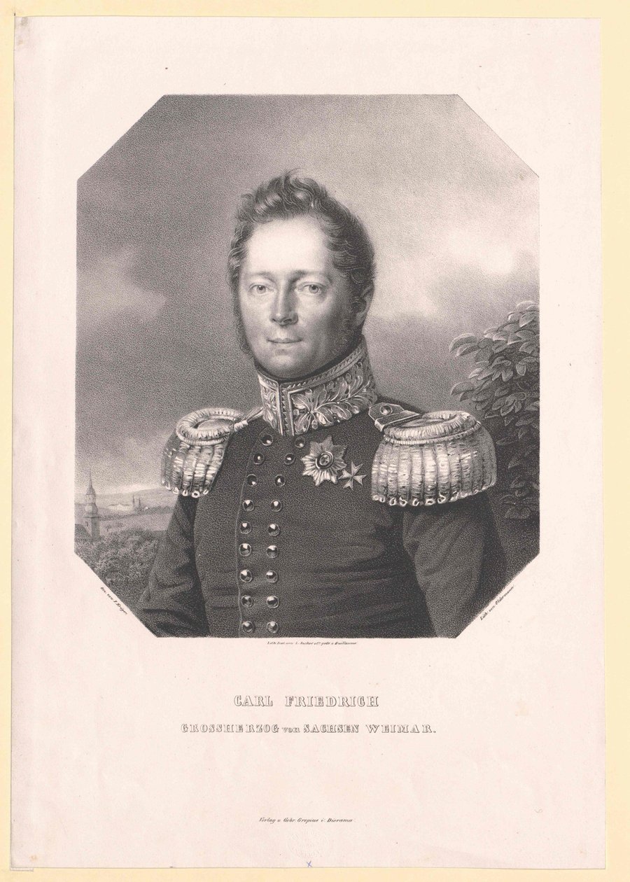 Grand Duke Karl Friedrich of Saxe-Weimar Eisenach