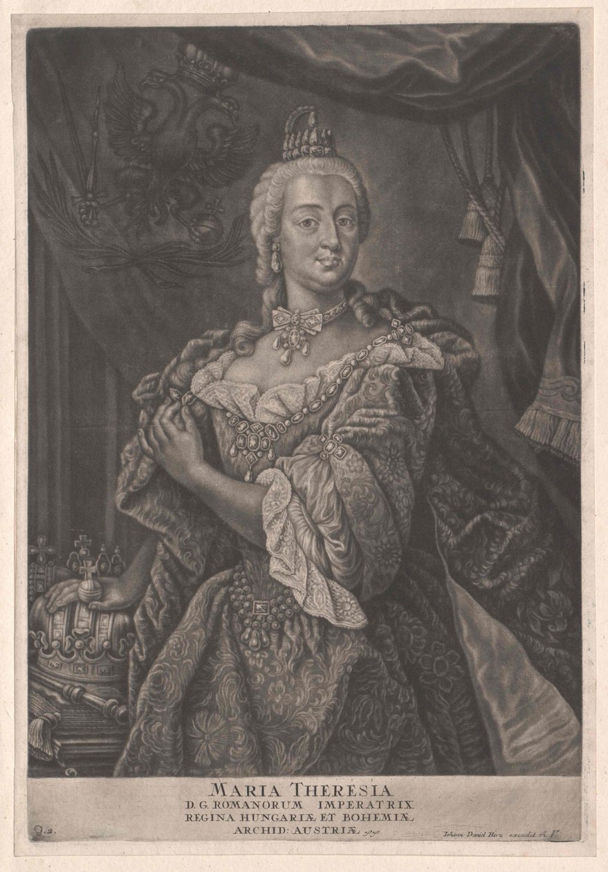 Holy Roman empress Maria Theresa by Artist Unknown