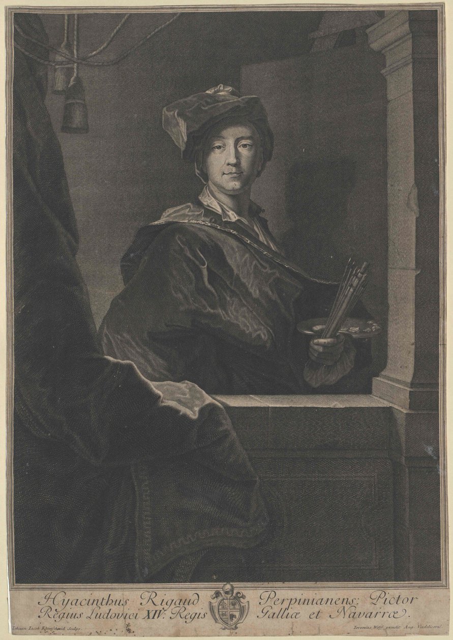 Hyacinthe Rigaud by Artist Unknown: Buy fine art print