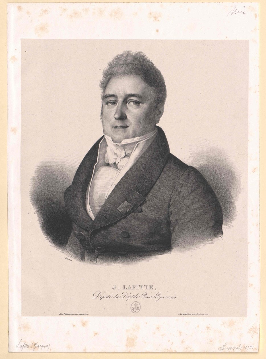 Jacques Lafitte by Artist Unknown: Buy fine art print