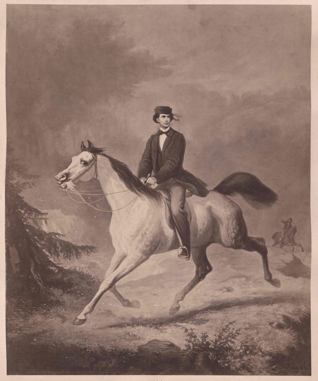 King Louis II of Bavaria by Artist Unknown: Fine art print