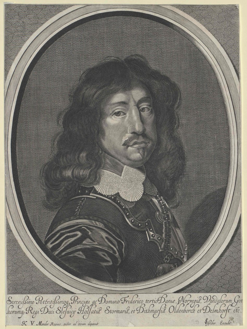 King Frederick III of Denmark by Artist Unknown