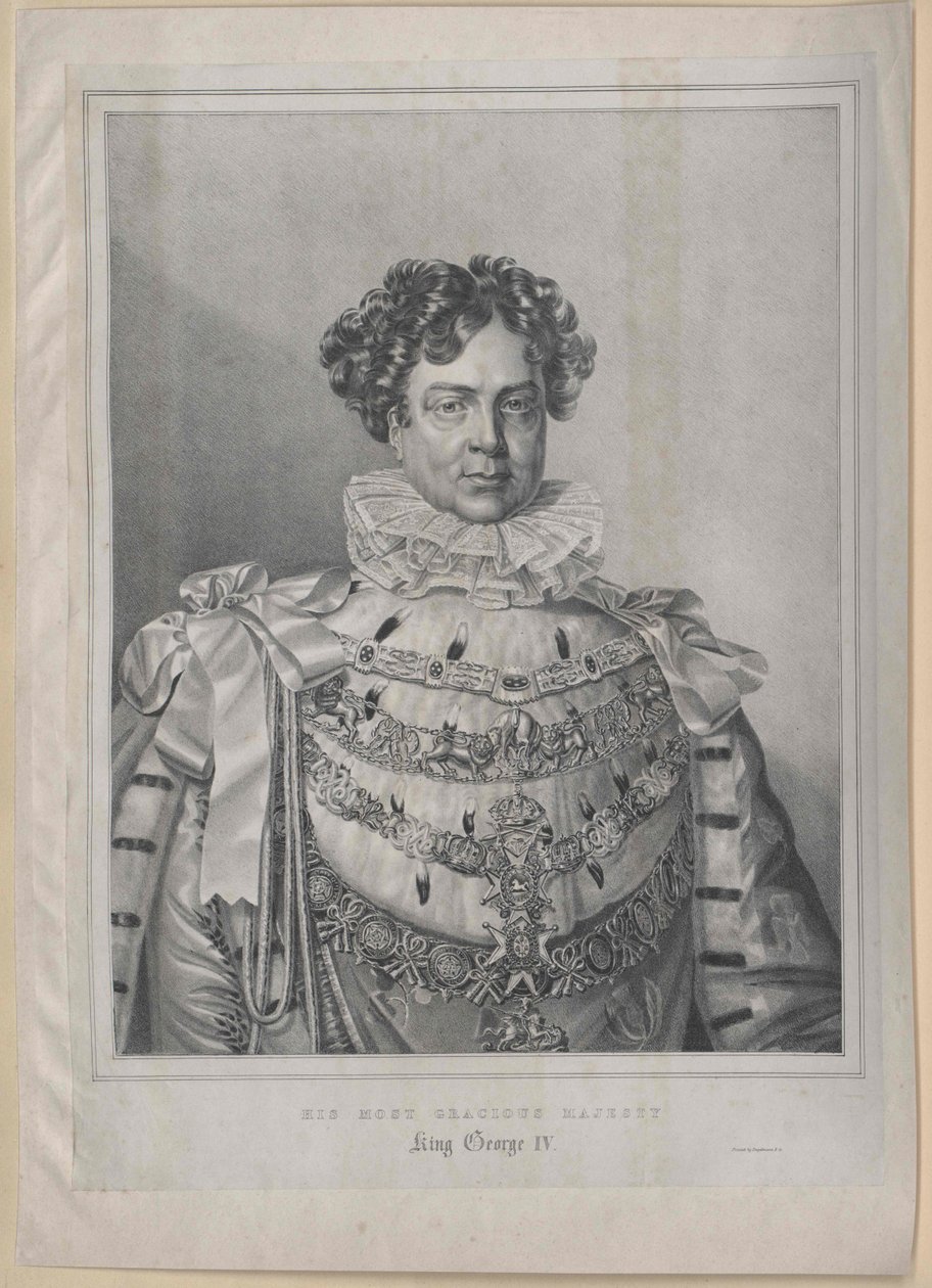 King George IV of England by Artist Unknown