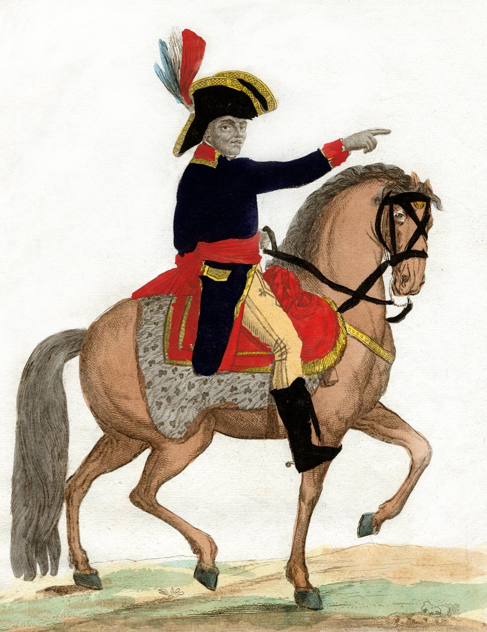Portrait of Francois Dominique Toussaint Louverture, Haitian Statesman ...