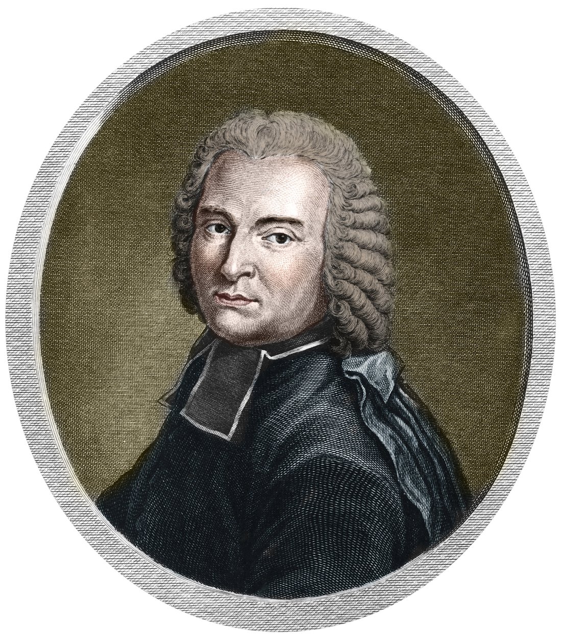 Portrait of Abbe Nicolas Louis de Lacaille, French Astronomer